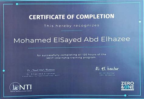 Finished My Cloud Security Internship At Zeroandone Mohamed Elsayed