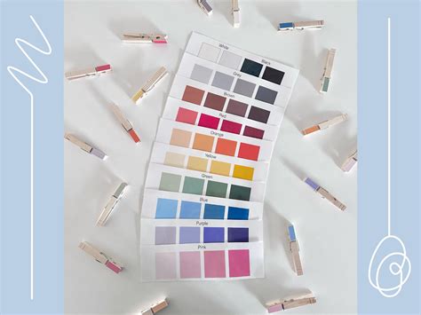 Color Matching Sorting Activity With Clothespins Fine Motor Skills Etsy