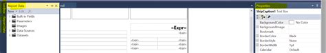 RDLC Report Design Basic Setup In Visual Studio