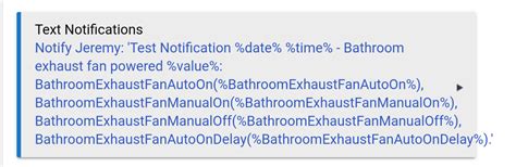 Hub Variables In Notifications App Built In Apps Hubitat