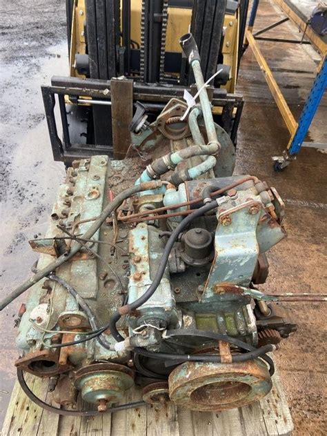 Used 1970 Perkins Perkins 6354ht Marine Diesel Engine Breaking For