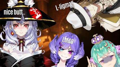 Nina Being Nina In Forewarned Nijsanji En Nina Kosaka Selen Tatsuki Finana Ryugu Luca