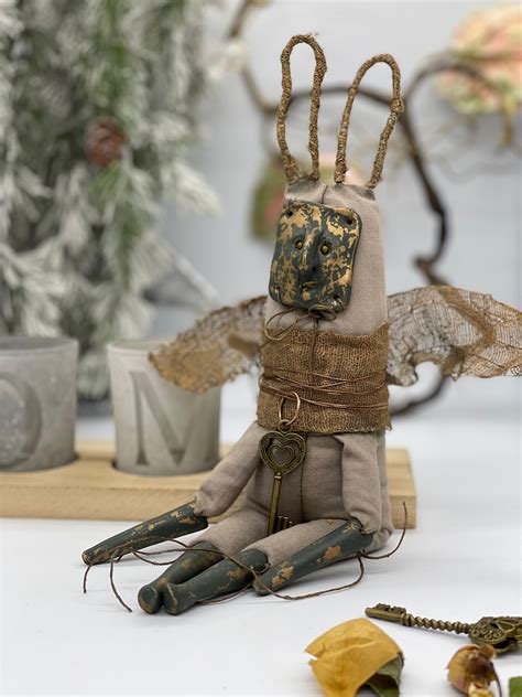 Fantasy Ragdoll Creative Decor For The House Fabric Moth Etsy