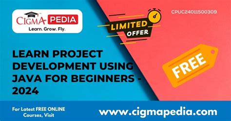 Learn Project Development Using Java For Beginners 2024 Free Udemy