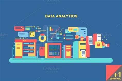 data analytics design flat data analytics design data analytics design