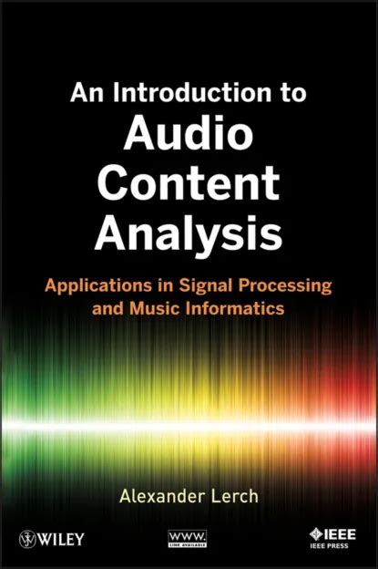 An Introduction To Audio Content Analysis Applications In Signal
