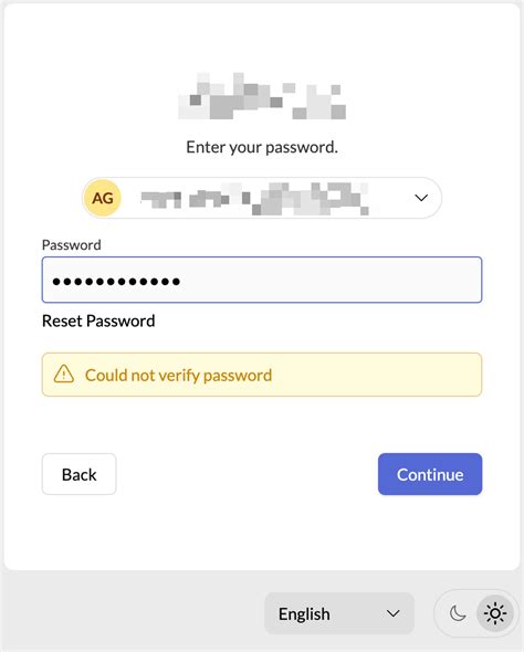 Initial Human Login Fails With Could Not Verify Password Docker