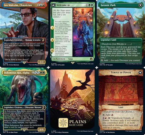 Jurassic Park Cards
