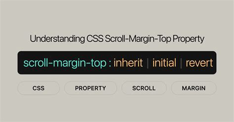 understanding css scroll margin top property