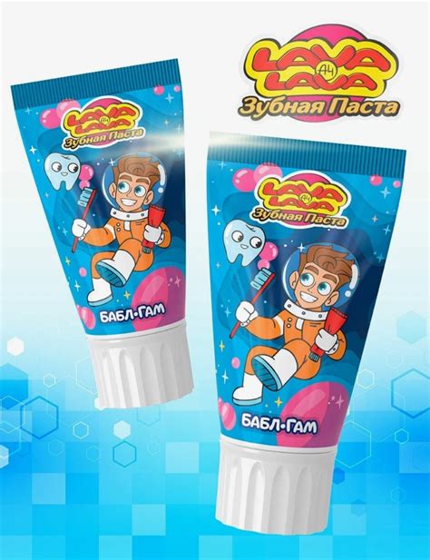 Зубная паста LavaLava бабл-гам | отзывы