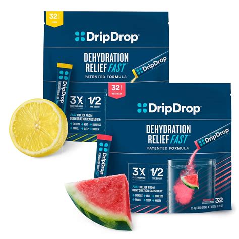 Dripdrop Hydration Electrolyte Powder Packets