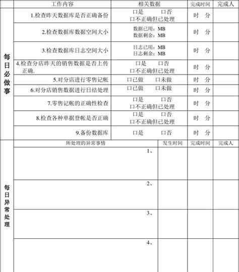 系统管理员日常维护操作手册word文档在线阅读与下载无忧文档