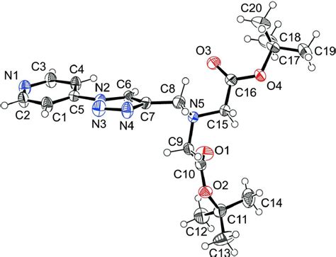 The Molecular Structure Of The Title Compound With The Atom Numbering