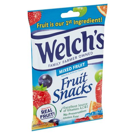 Welchs Fruit Snacks Nutrition Label At Tarah Gordon Blog
