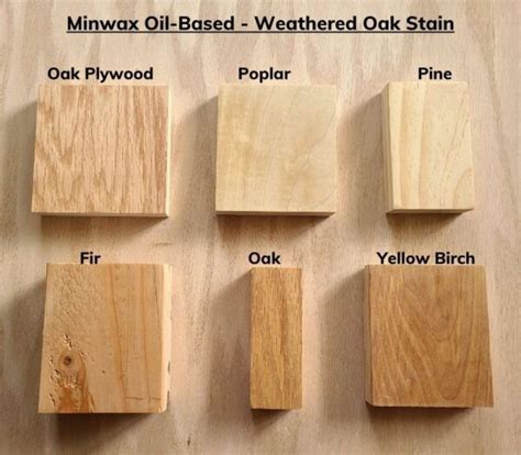 Minwax Weathered Oak Stain Color Guide Making Manzanita
