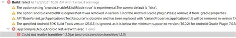 Android Execution Failed For Task App