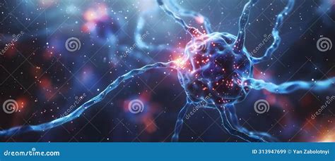 Synaptic Symphony The Minimalist Dance Of Neurons Concept