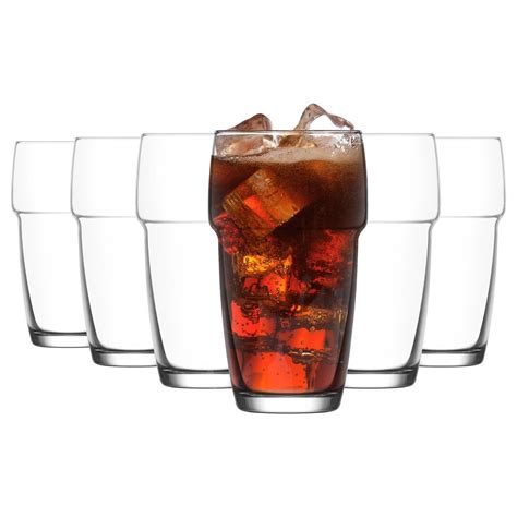 Glassware Apilado Stacking Highball Glasses 340ml Pack Of 6