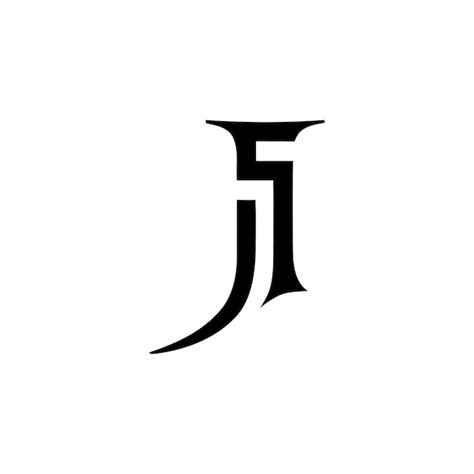Premium Vector Js Brand Logo