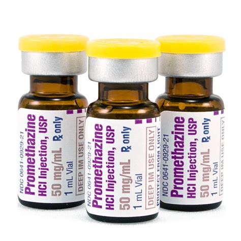 Promethazine Hcl 50mg Ml Rx Products