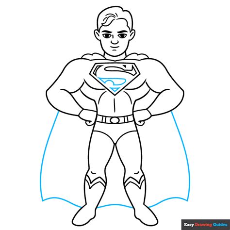 Superman Outline Png