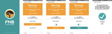 FNB Is Showing Me A Warning What Should I Do Stitch