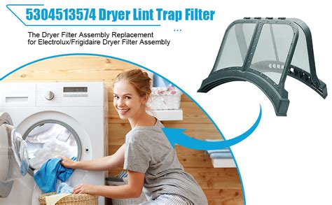 5304513574 Dryer Lint Trap Filter Dryer Lint Screen Filter Collector Assembly For