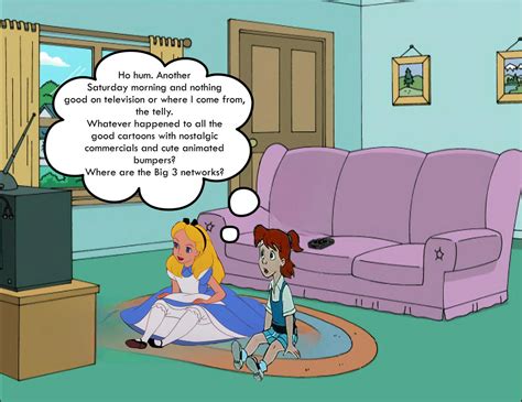 Alice And Jenny Foxworth Watching Tv By Maxgoudiss On Deviantart