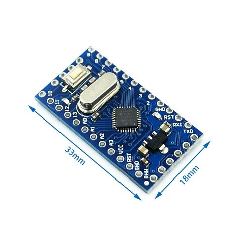 Tarjeta Desarrollo Compatible Arduino Pro Mini 168p 3 3v Yorobotics