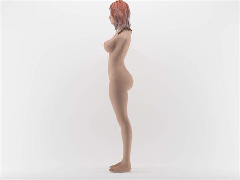 Naked Girl Poses Pack D Model By Noker