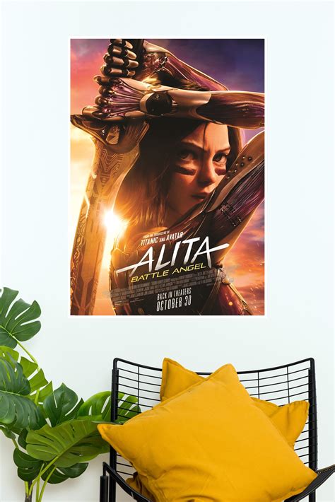 Poszter Alita Battle Angel Film Poster Hollywood Movies Posters The