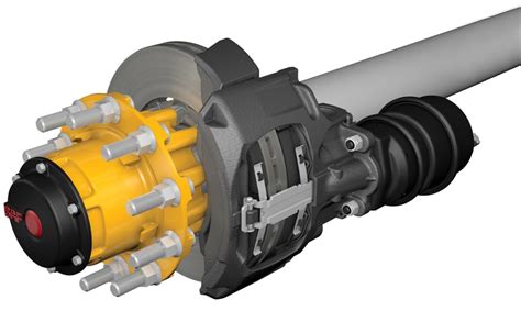 Saf Integral Air Disc Brake Axle System Heavy Duty Trucking