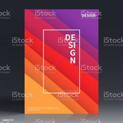 브로셔 템플릿 레이아웃 레드 커버 디자인 비즈니스 연례 보고서 전단지 잡지 3차원 형태에 대한 스톡 벡터 아트 및 기타 이미지 3차원 형태 가리기 곡선 Istock