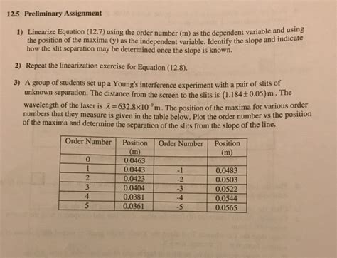 Solved 12 5 Preliminary Assignment Linearize Equation 12 7