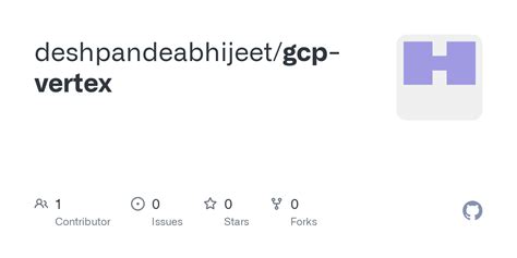 Github Deshpande Techgcp Vertex