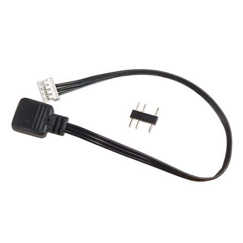 Fan Adapter Cable 4pin To 5v Argb 3pin Converter For Fan Controller