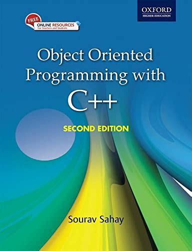 Object Oriented Programming With C Ebook Sahay Sourav