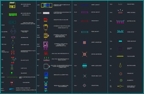 Hvac Gerätesymbole Für Autocad Zeichnungen