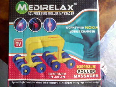 Medirelax Acupressure Roller Vibration Full Body Massager Reduce