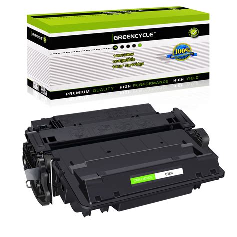 Used 1PK Black CE255A 55A Toner Fits for HP LaserJet Pro 500 MFP M521DN ...