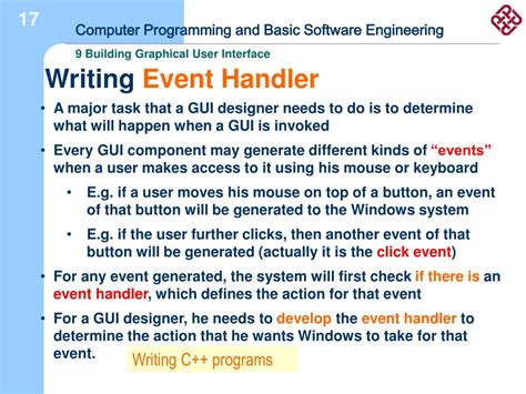 Ppt 91 Developing A Simple Graphical User Interface Gui Powerpoint Presentation Id4345092
