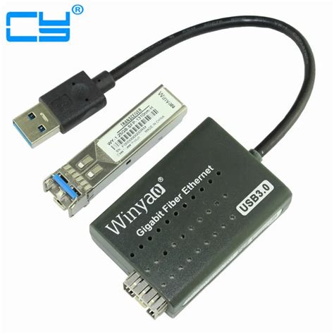 USB 3.0 to 1000Mbps Gigabit Ethernet LAN Fiber Optical Network Card ...