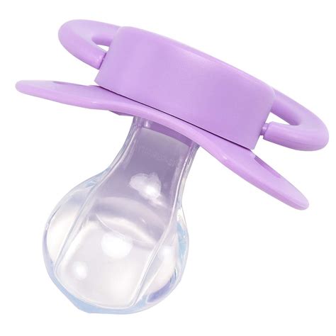 Littleforbig Bigshield Generation Ii Adult Sized Pacifier Purple