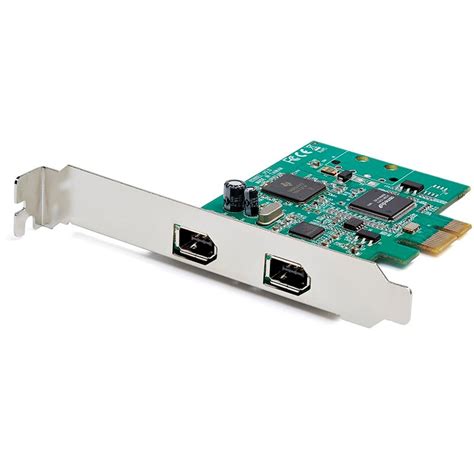 StarTech Port PCI Express FireWire Card PCIe A FireWire Adapter PEX A V Mwave