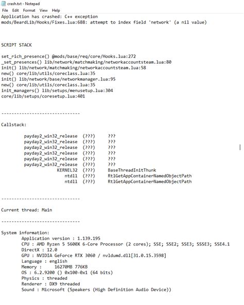 Game Keeps Crashing After Removing All Mod Overrides And Mods Right Ss