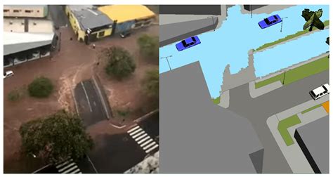 Hydrological And Hydraulic Modeling Applied To Flash Flood Events In A Small Urban Stream