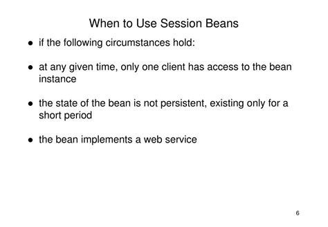 Ppt Stateful Session Beans Stateless Session Beans Powerpoint Presentation Id7094705