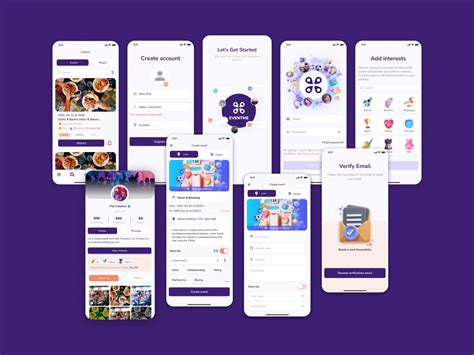 Event Management App Ui Design By Star Wolfy On Dribbble