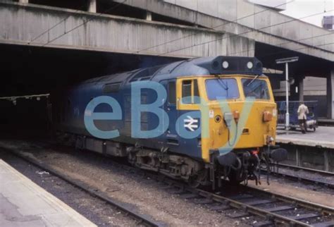 35mm Railway Slide Of Class 50 50007 Birmingham New Street Copyright