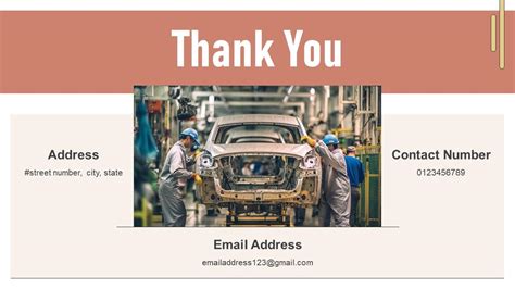 Assembly Line Consistent General Principles Management Powerpoint